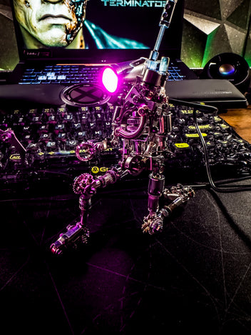 Terminator-M Adjustable Sci-Fi Lamp | DIY LED Desk Light with 3 Modes ...